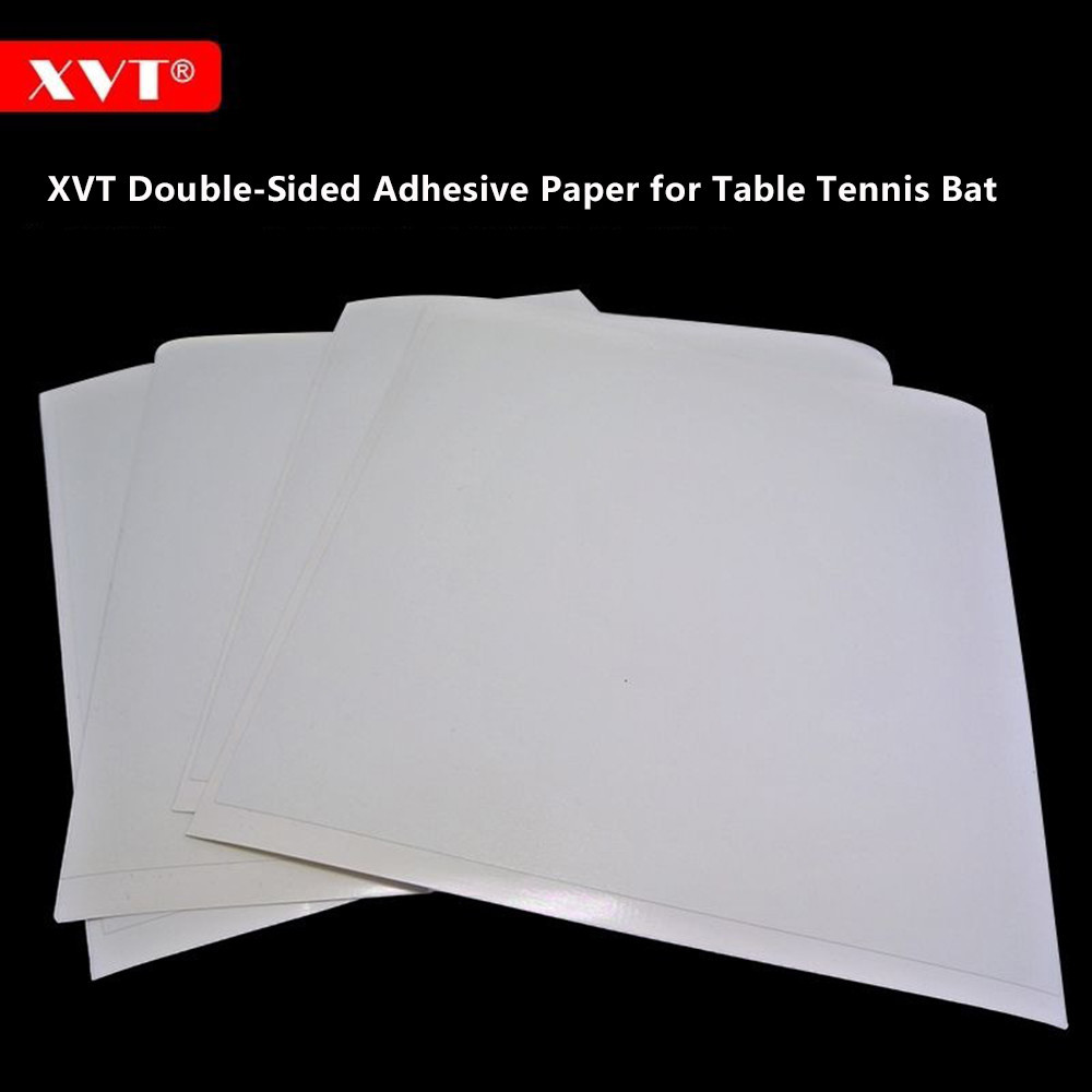 XVT Table Tennis Double-Sided Adhesive Paper for Assembling Rackets ...
