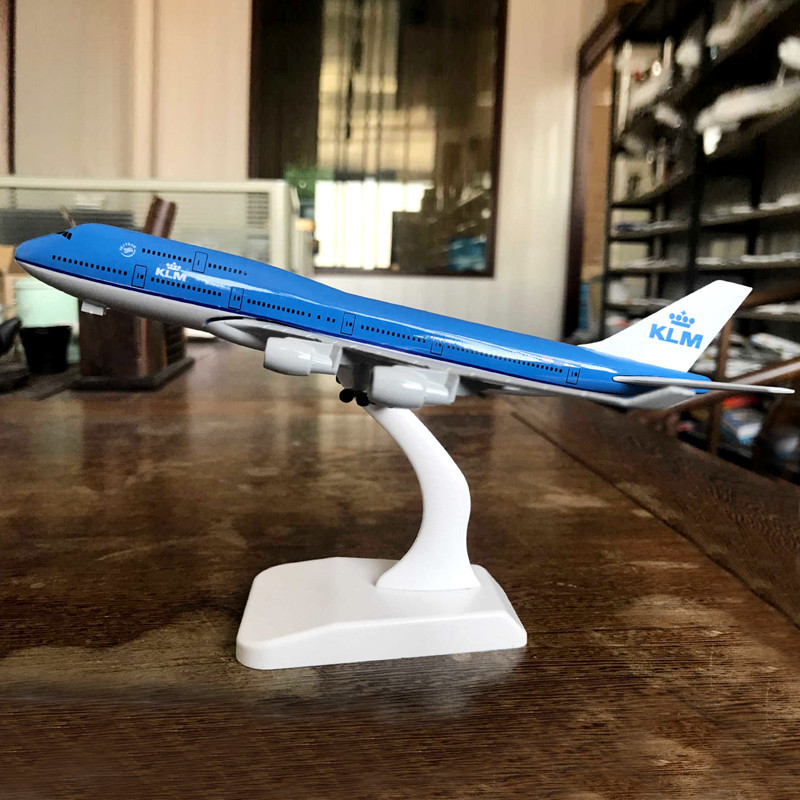 Dutch Airlines KLM Boeing B747 Aircraft Model Metal Die-cast B747 ...