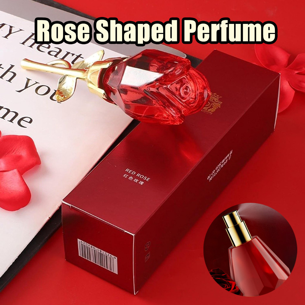 PERFUME FOR WOMEN LONG LASTING PERFUME( BLOOMING RED ROSE) | Shopee ...