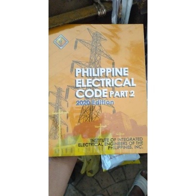 Philippine Electrical Code Part 2 2020 edition | Shopee Philippines