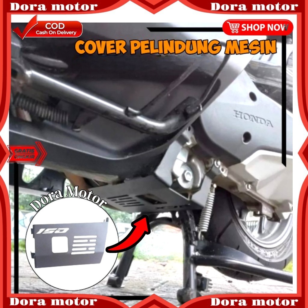 MESIN Adv motor Bottom Engine Protector, PCX150, pcx160, Vario160New ...