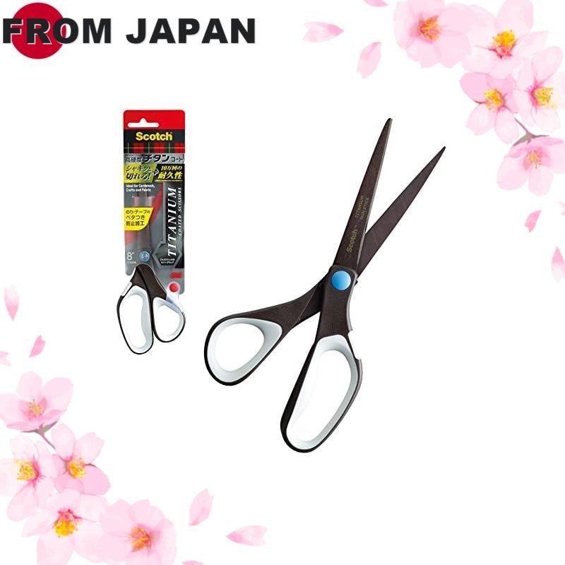 3M Scotch Titanium Coated Scissors, Non-stick Coating, Professional ...