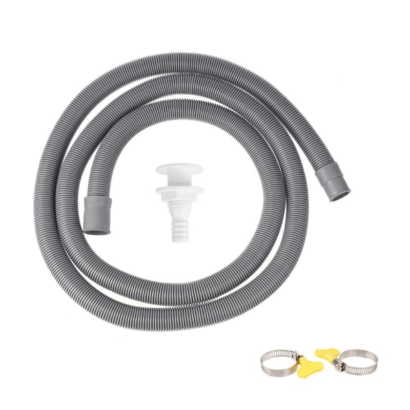 HL 2M Washing Machine Hose set Drain Hose Dishwasher Extension Set with ...