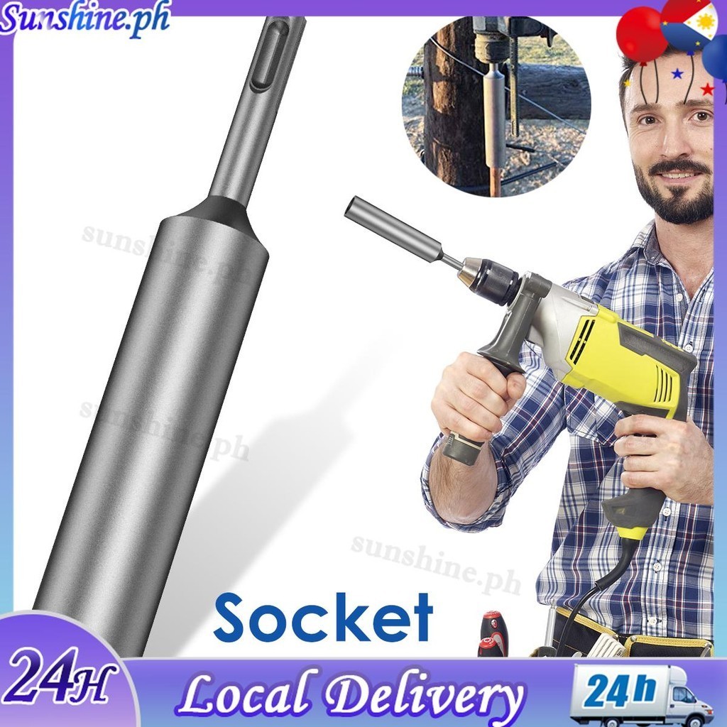 SDS Plus Ground Rod Driver for 5/8Inch and 3/4Inch Ground Rods Durable ...