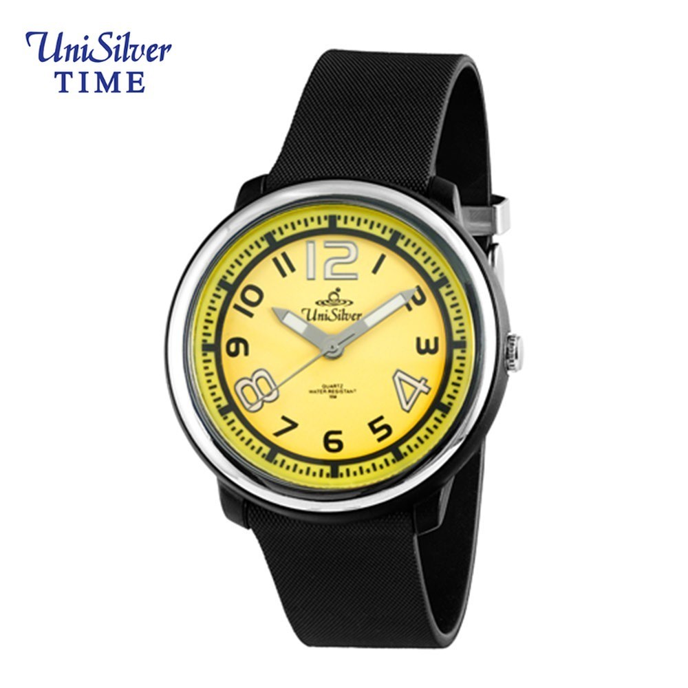 UniSilver TIME Analog Rubber Watch | Shopee Philippines