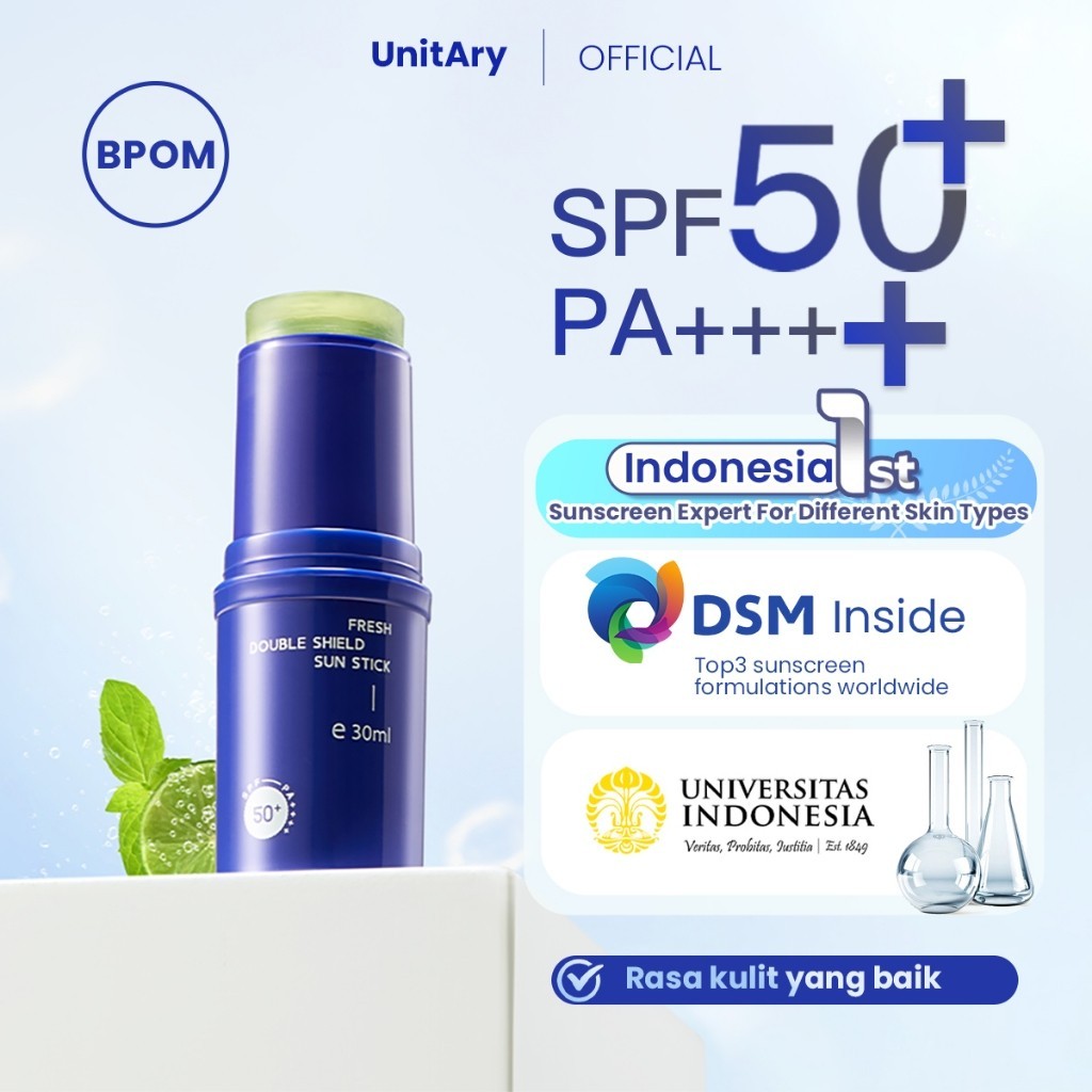 UNITARY FRESH DOUBLE SHIELD SUN STICK SPF 50+ PA++++ 12ML | Shopee ...