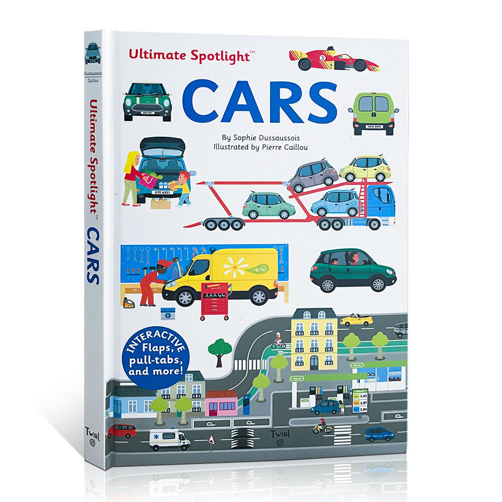 Ultimate Spotlight：Cars Educational Picture Book for Kids Children ...