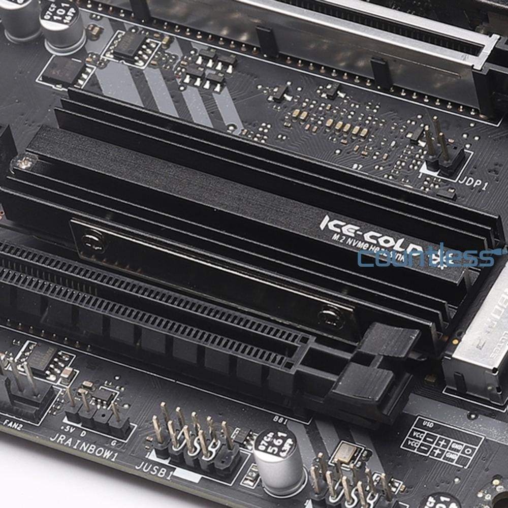 M.2 SSD NVMe Heat Sink M2 2280 Solid State Hard Disk Radiator Aluminum ...