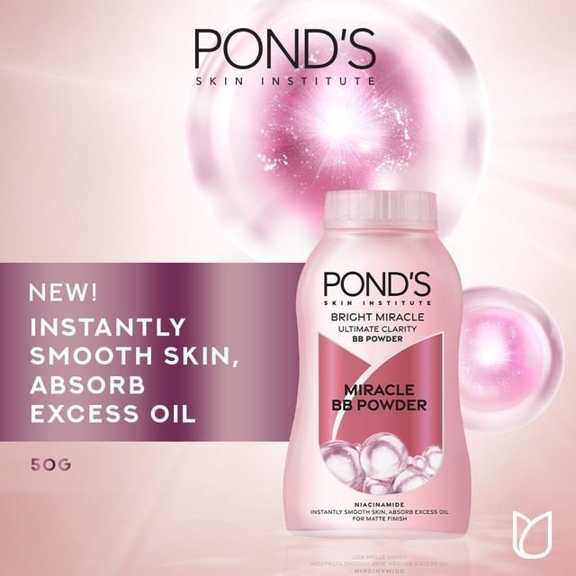 Ponds Magic Face Powder Bb Talcum Powder 50gr I Bb Powder | Shopee ...