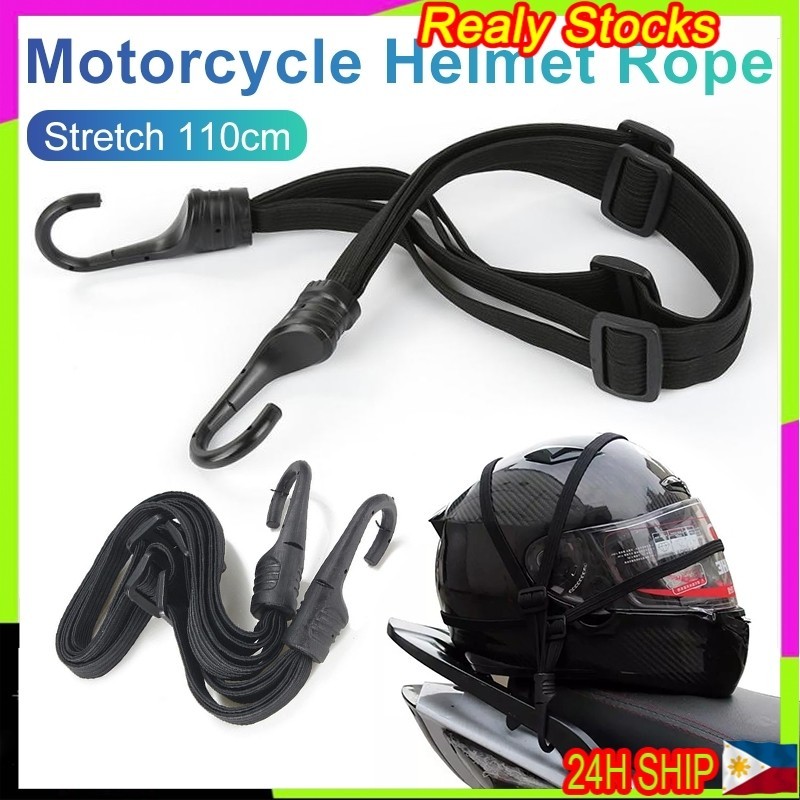Universal Helmet Rope Motorcycle Cargo Net Helmet Luggage Telescopic ...