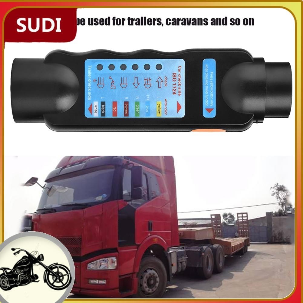 Sudi 12V 7Pin/13Pin Towing Light Wiring Cable Circuit Plug Socket ...