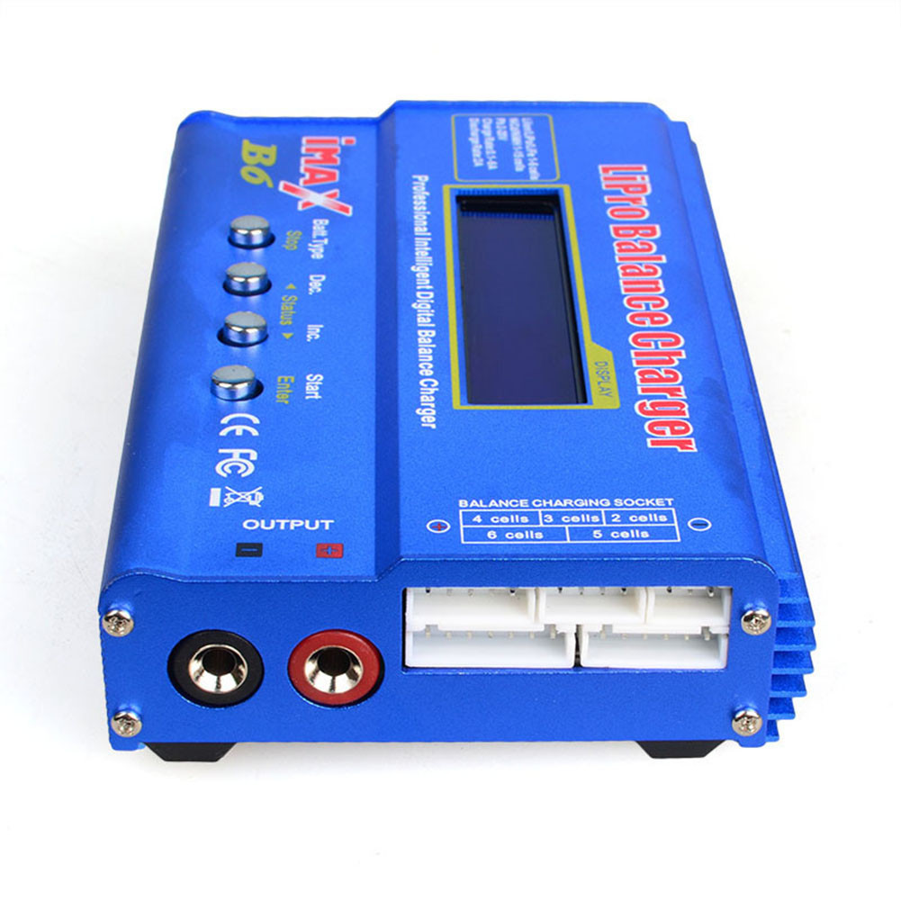 Rain IMAX B6 80W RC Battery Charger Lipo NiMh Li-ion Ni-Cd RC Battery ...