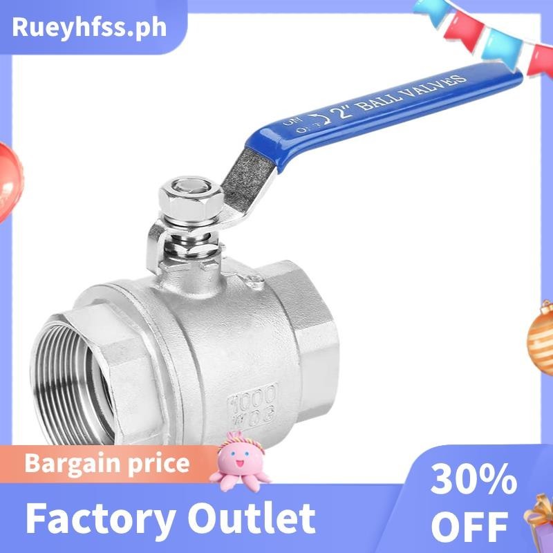 Excellent Ball Valve Female Thread 2 Inch 304 Stainless Steel Full Port ...