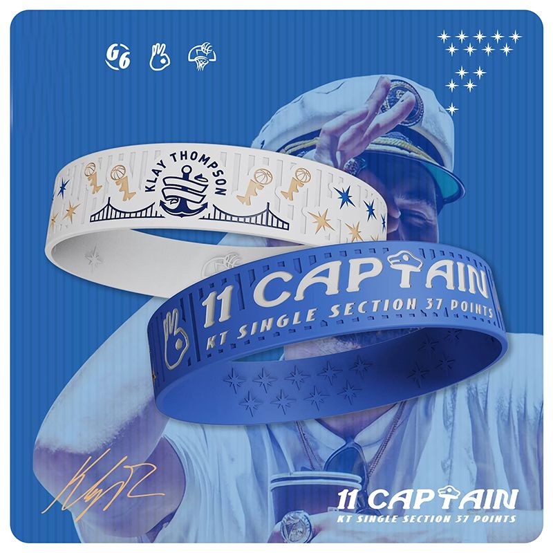 Star Clay Thompson Navigator Series Basketball Bracelet Number ...