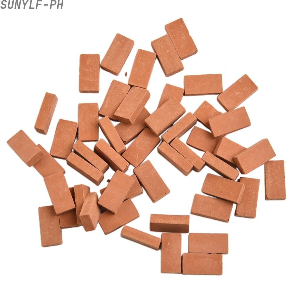 Landscape DIY Material HO N Scale Miniature Bricks for Railway Model ...