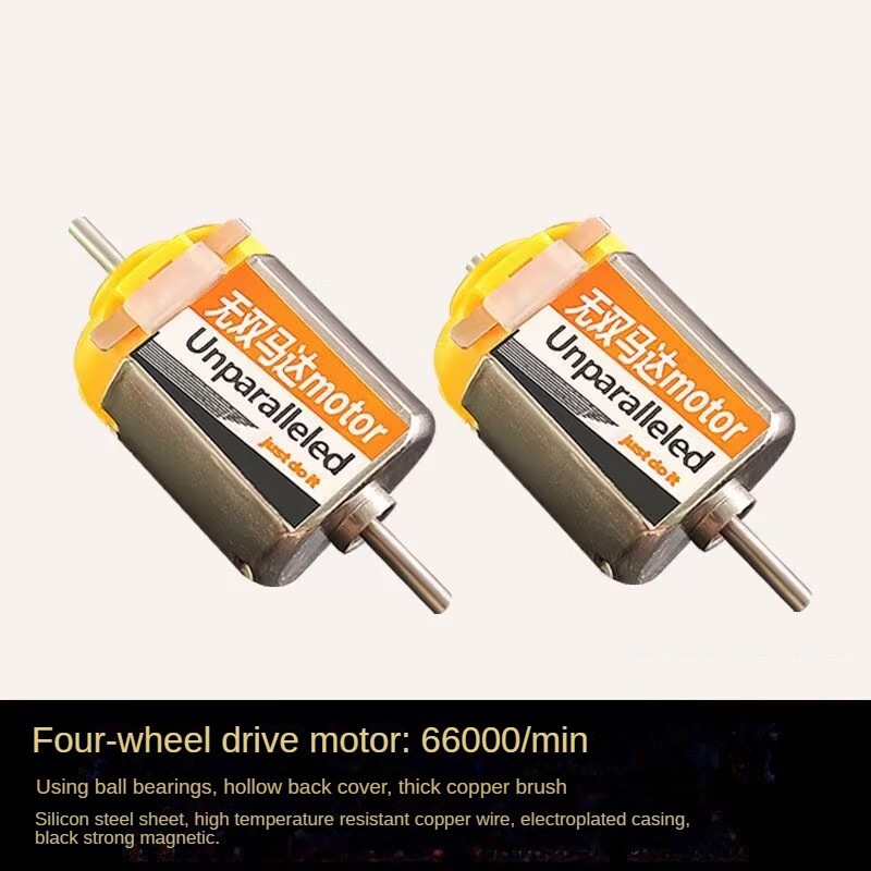 3V 66000RPM Violent Motor High Speed Hand-wound Motors For Mini 4WD ...