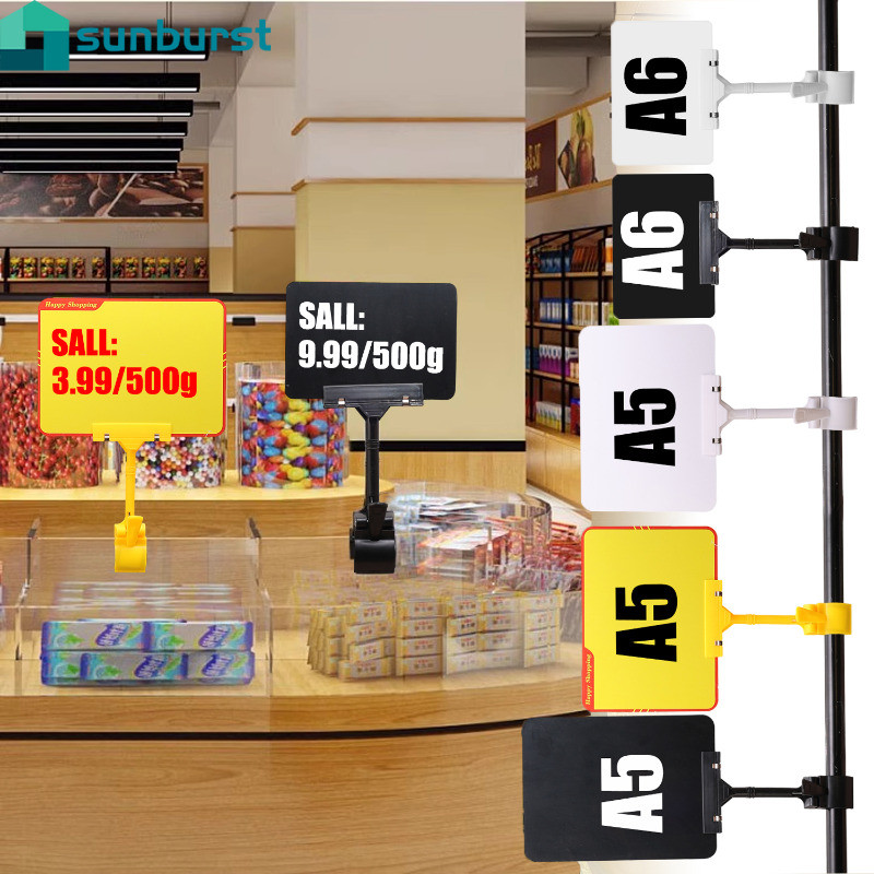 A5/A6 Chalkboard Price Tag With Clip - PVC Display Board - Price Tag ...