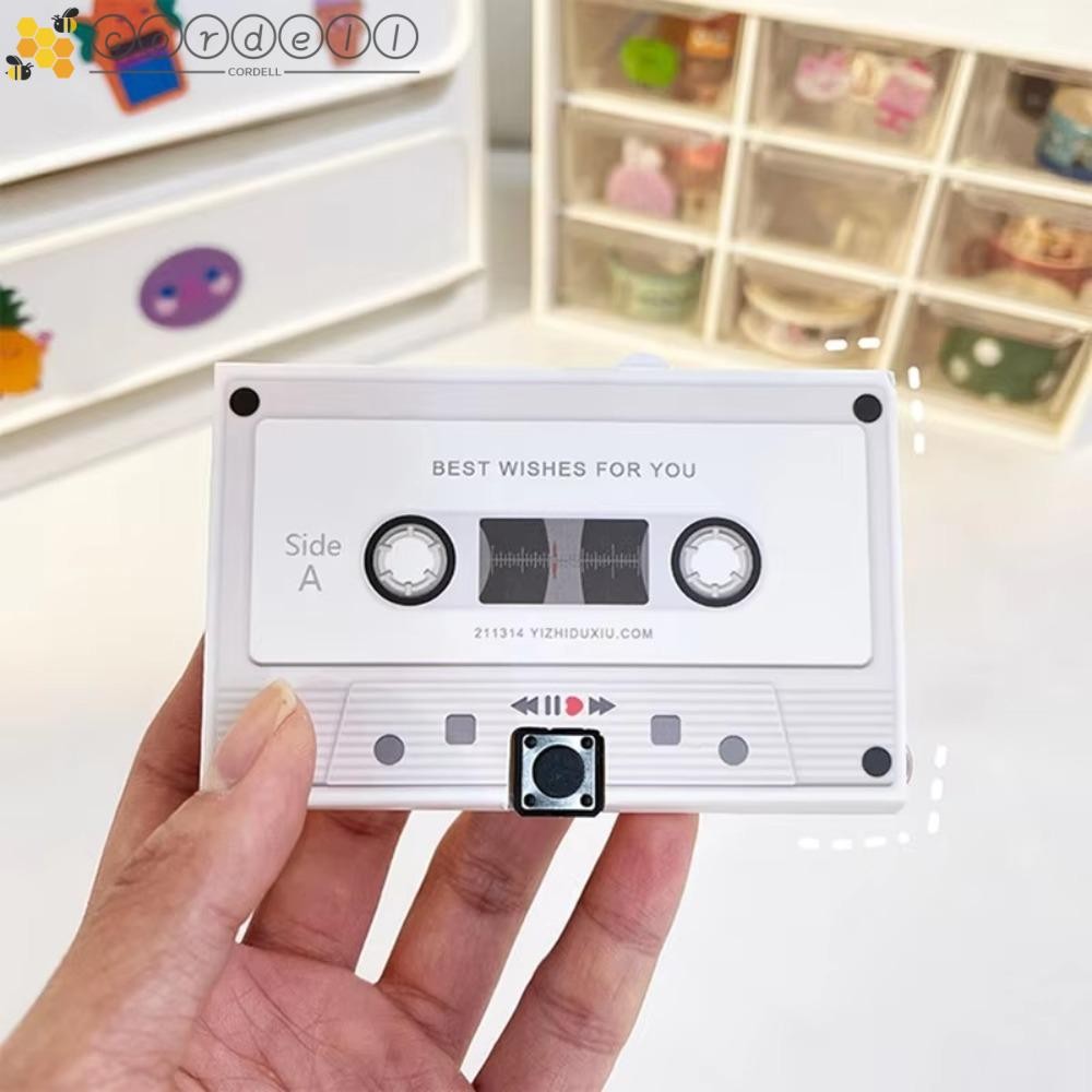 CORDELL Voice Message Recorder Tape, Unique Elegant Message Recording ...