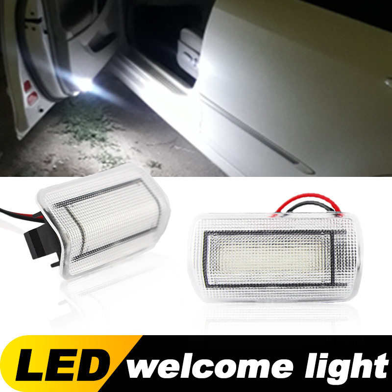2PCS LED Courtesy Lamps Car Door Lights For Toyota Camry Sienna Avalon ...