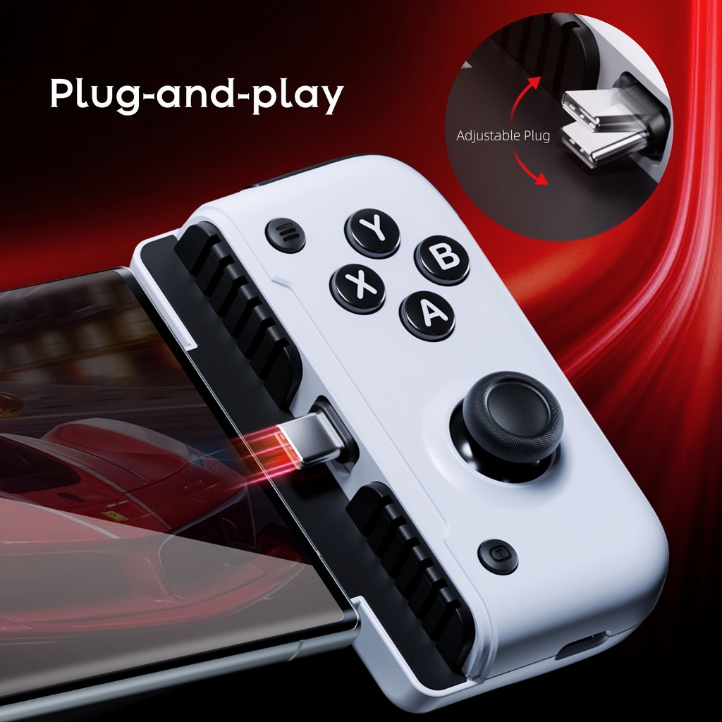 1pc EasySMX M05 Wireless Game Controller, Dual-Mode Joystick, 500Hz ...