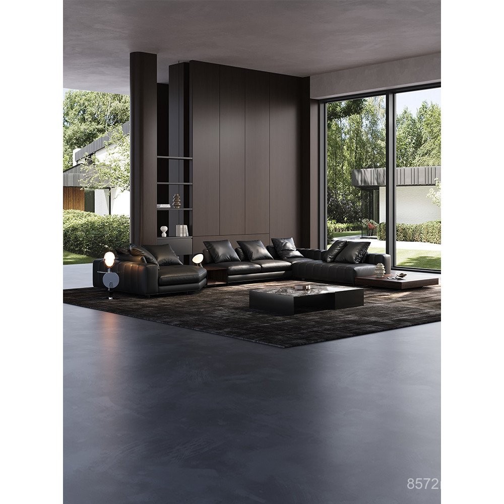 VATAR Fanda Villa Genuine Leather Sofa for Large Living Room L Modular ...