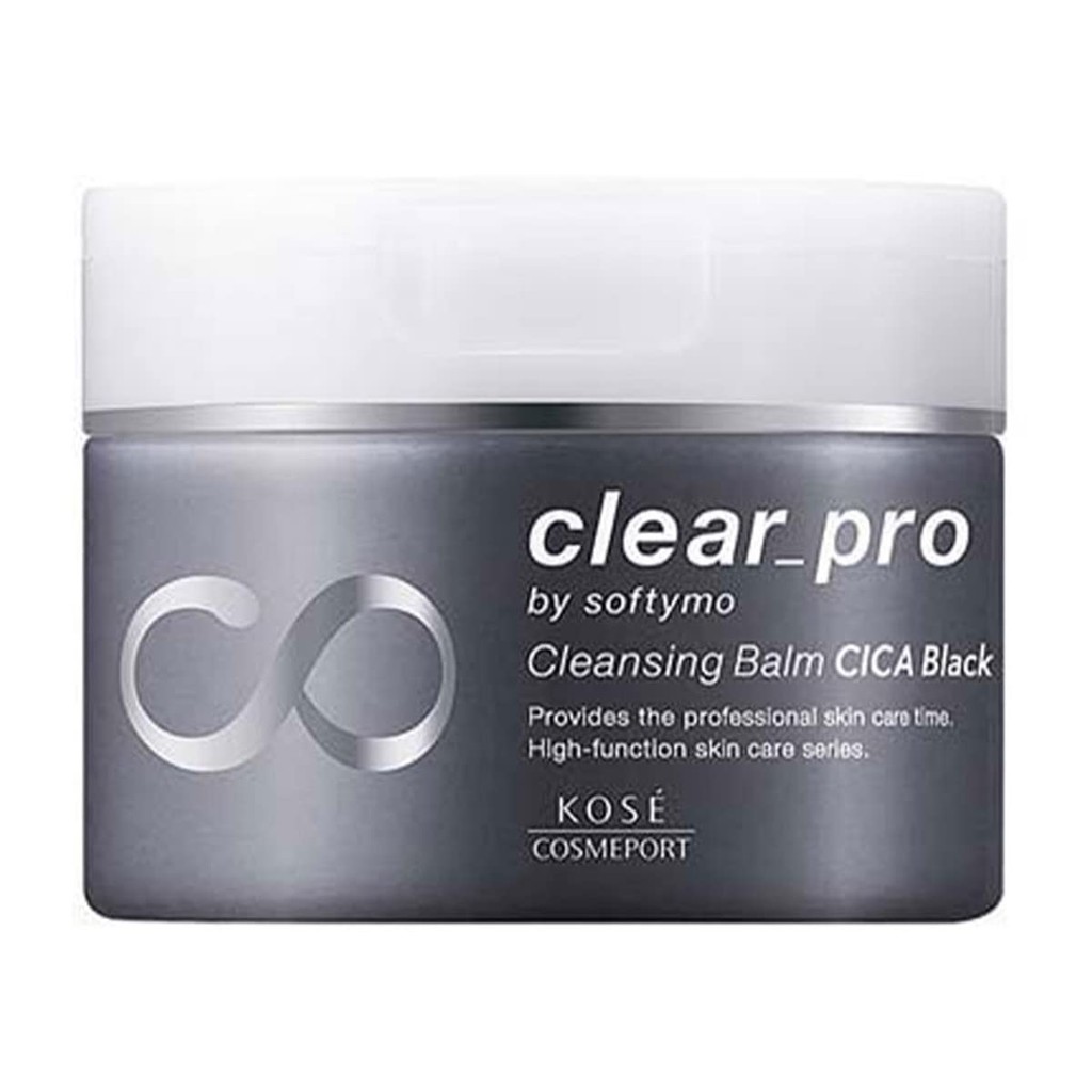 Kose Cosmeport Softimo Clear Pro Cleansing Balm CICA Black 90g | Shopee Philippines
