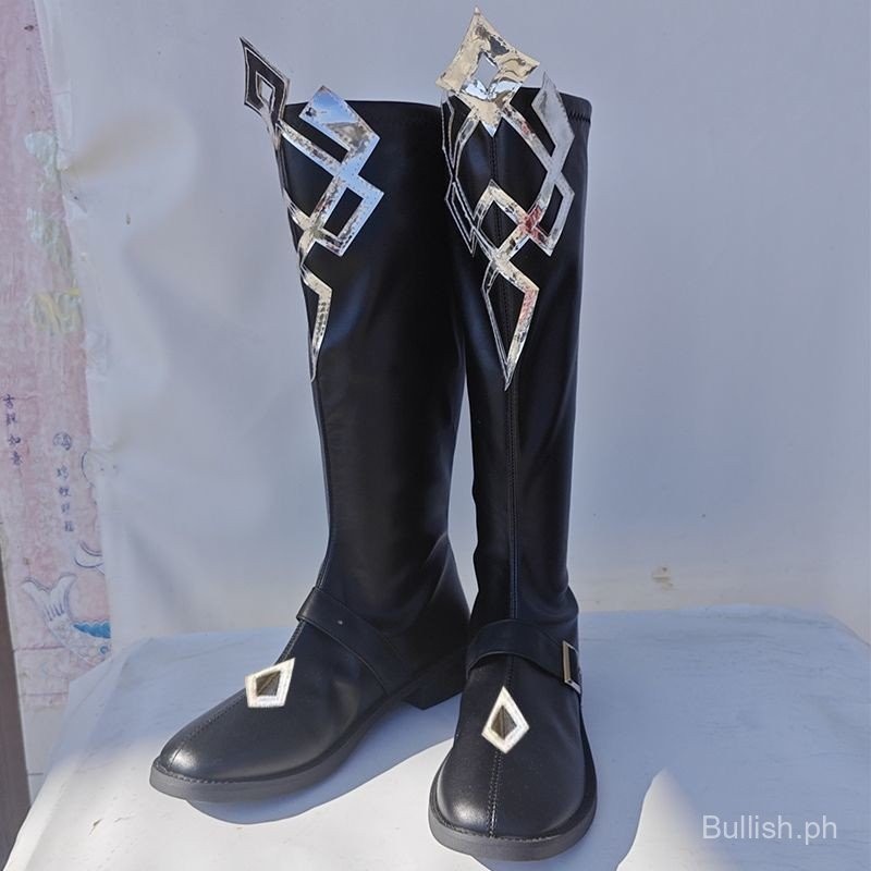 Captain Capitano of Genshin Impact cos Shoes Foolish Crowd Executive ...