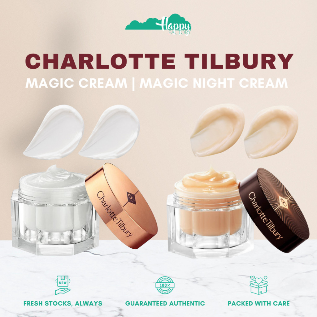 CHARLOTTE TILBURY Magic Cream Moisturizer with Hyaluronic Acid | Magic ...
