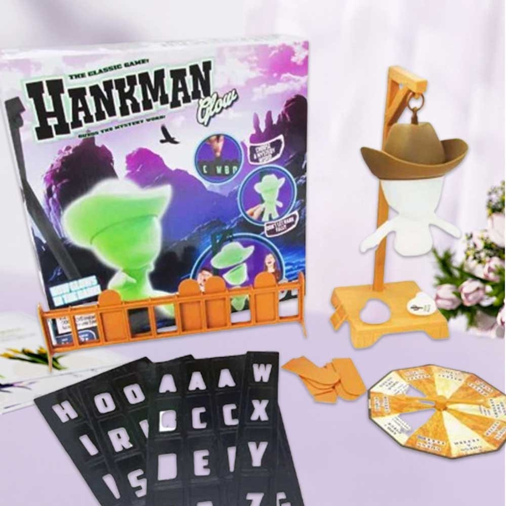 Magnetic Hangman Mystery Word Guessing Game Fun Board Game for Kids ...