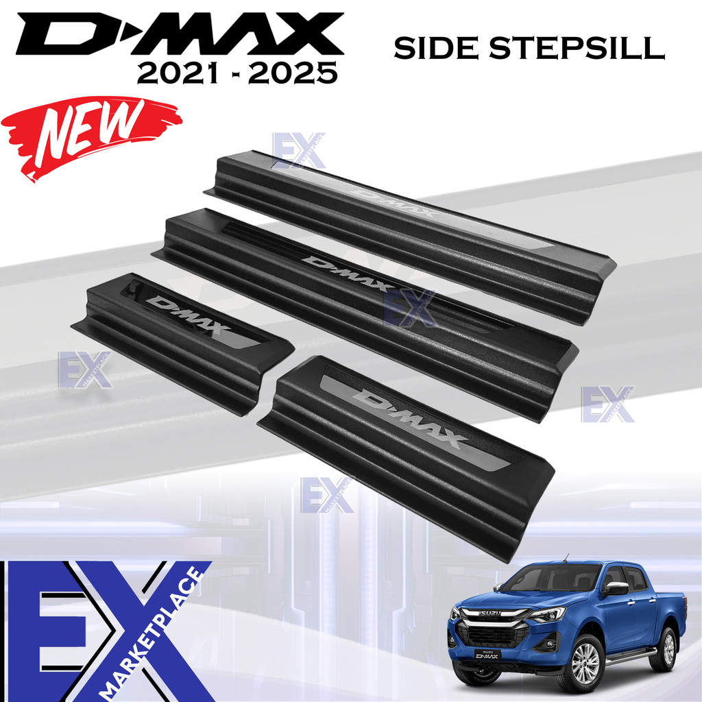 Isuzu DMAX D-MAX 2021 to 2025 OEM Side Stepsill Door Step Sill In and ...