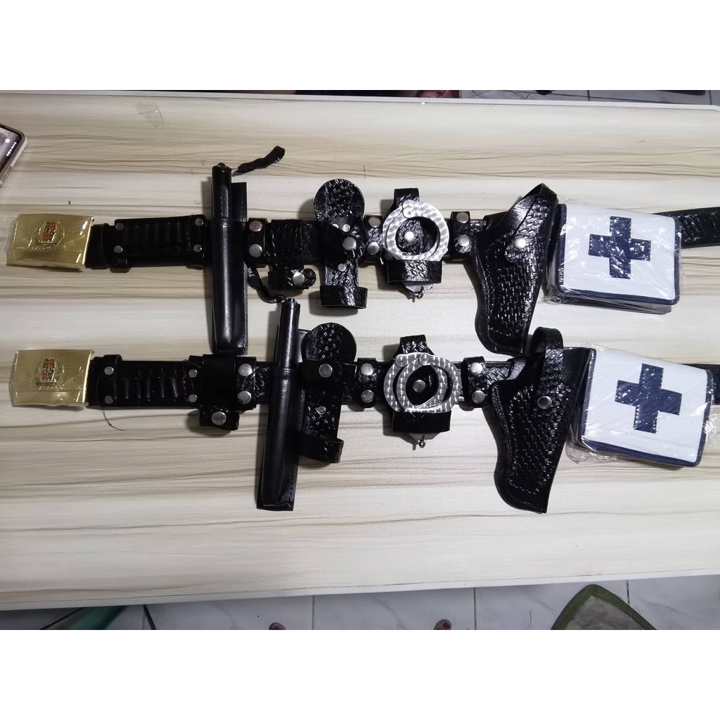 SECURITY GUARD COPLETE SET BELT (SAME AS PICTURE) | Shopee Philippines
