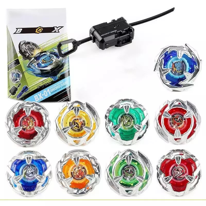 Beyblade X BX-01 Dran Sword Black Beyblade Xtreme with Launcher Led ...