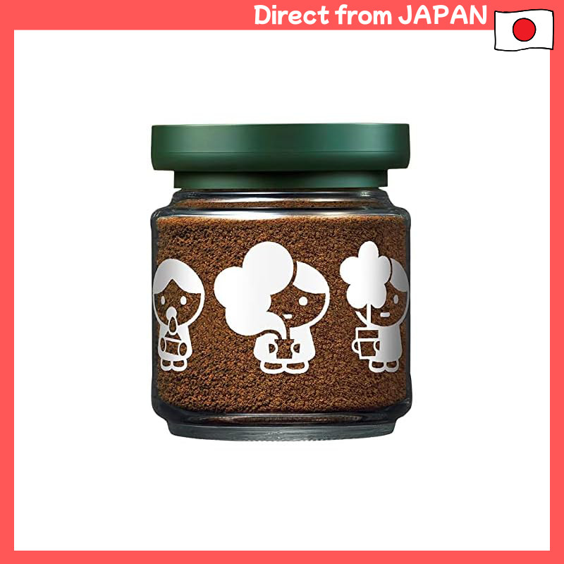 AGF Blendy COFFEE BOY Collaboration Instant Coffee Decoration Jar 80g【Direct from Japan ...