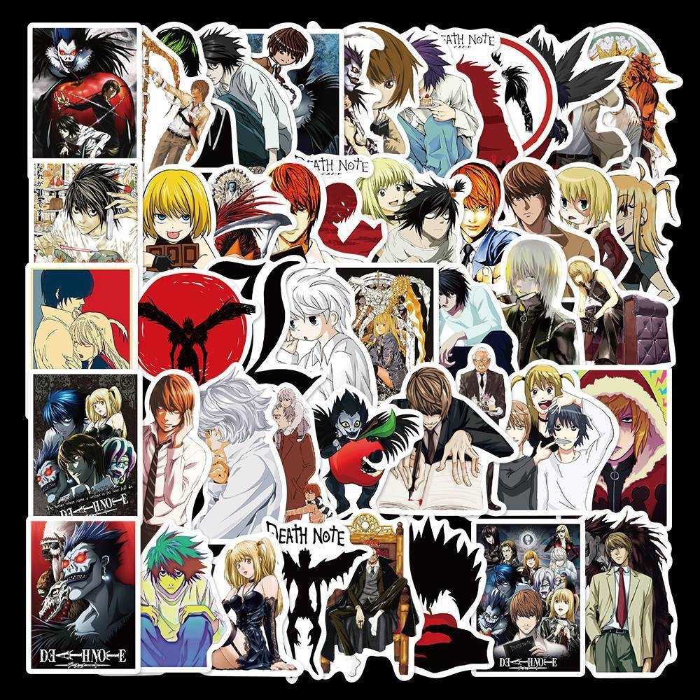 JAPAN ANIME Death Note Sticker Bunny Girl Waterproof Different Styles ...