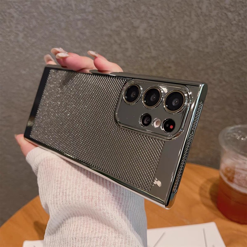 Ultra-thin Heat Dissipation Mesh Phone Case Samsung S25 S24 Ultra S23 ...