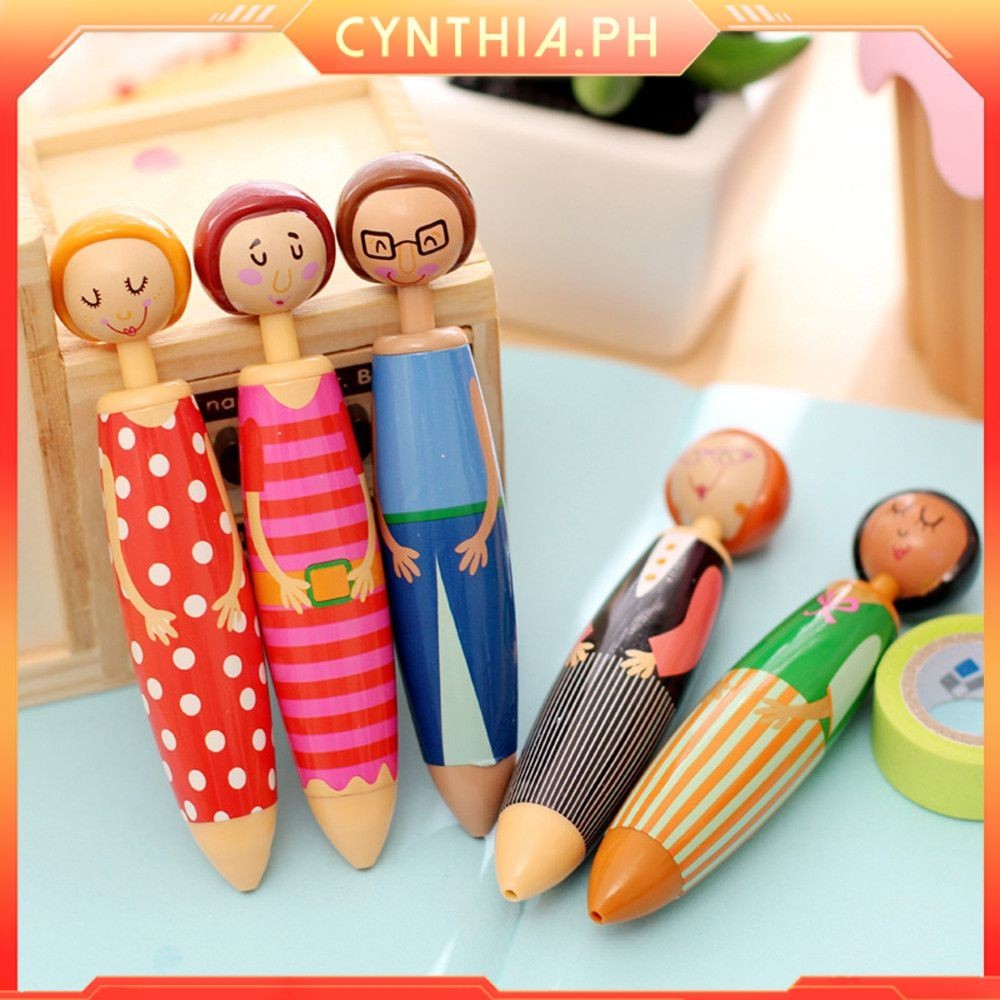 Cartoon Ballpoint Pen Doll Villain Creative Student Japanese And Korean ...