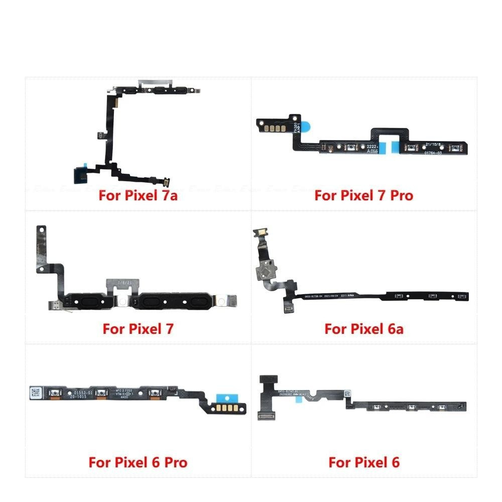 For Google Pixel 6 7 8 Pro 7a 6a Power Switch On Off Key Volume Button ...