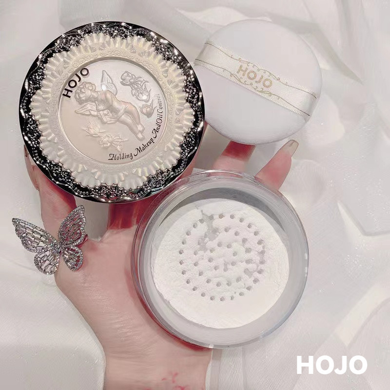 HOJO Loose Powder Angel Light-Feel Makeup Little Angel Loose Powder ...