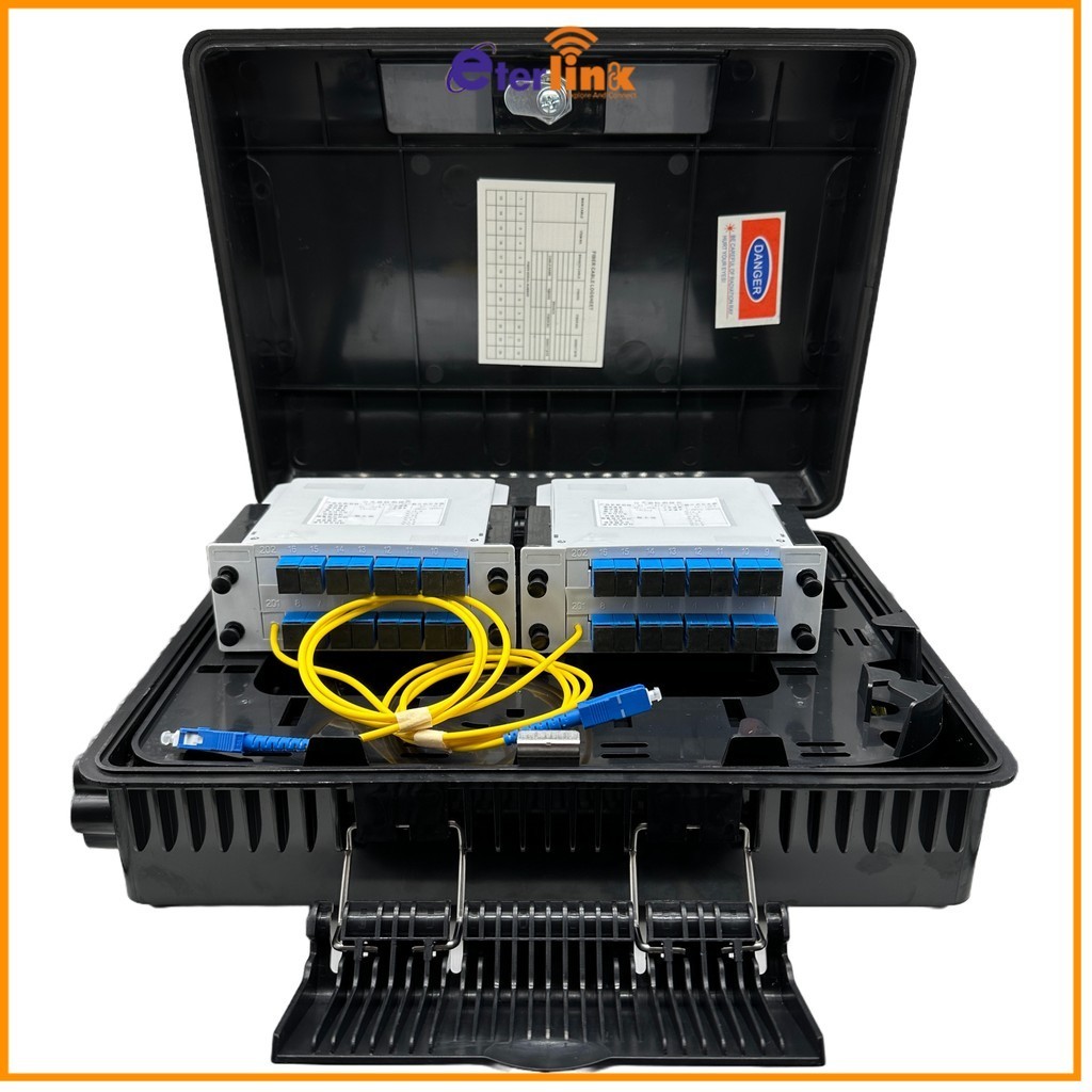 32 Port Nap Box Fiber Optic Distribution Box Fiber Splitter Box FTTH ...