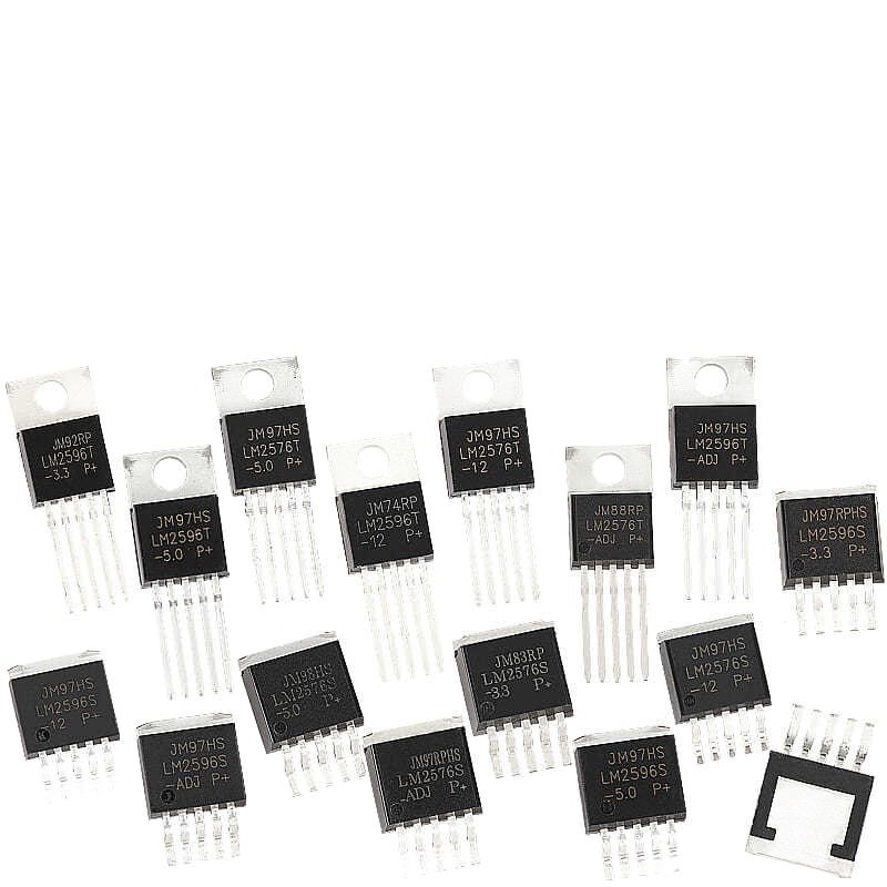 LM2596S-5.0 ADJ 12 3.3V LM2596T LM2576 Buck circuit regulator IC chip | Shopee Philippines