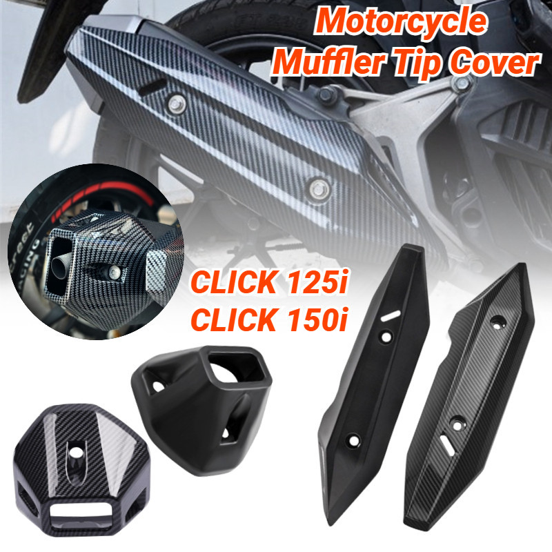 Motorcycle Muffler Tip Cover Motorcycle Exhaust Pipe Shield For Honda ...