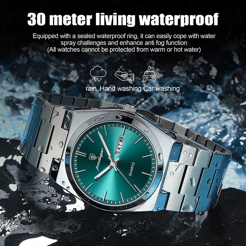 ULoveRain Swiss Brand New Ultra-thin Men's Watch Waterproof Luminous ...