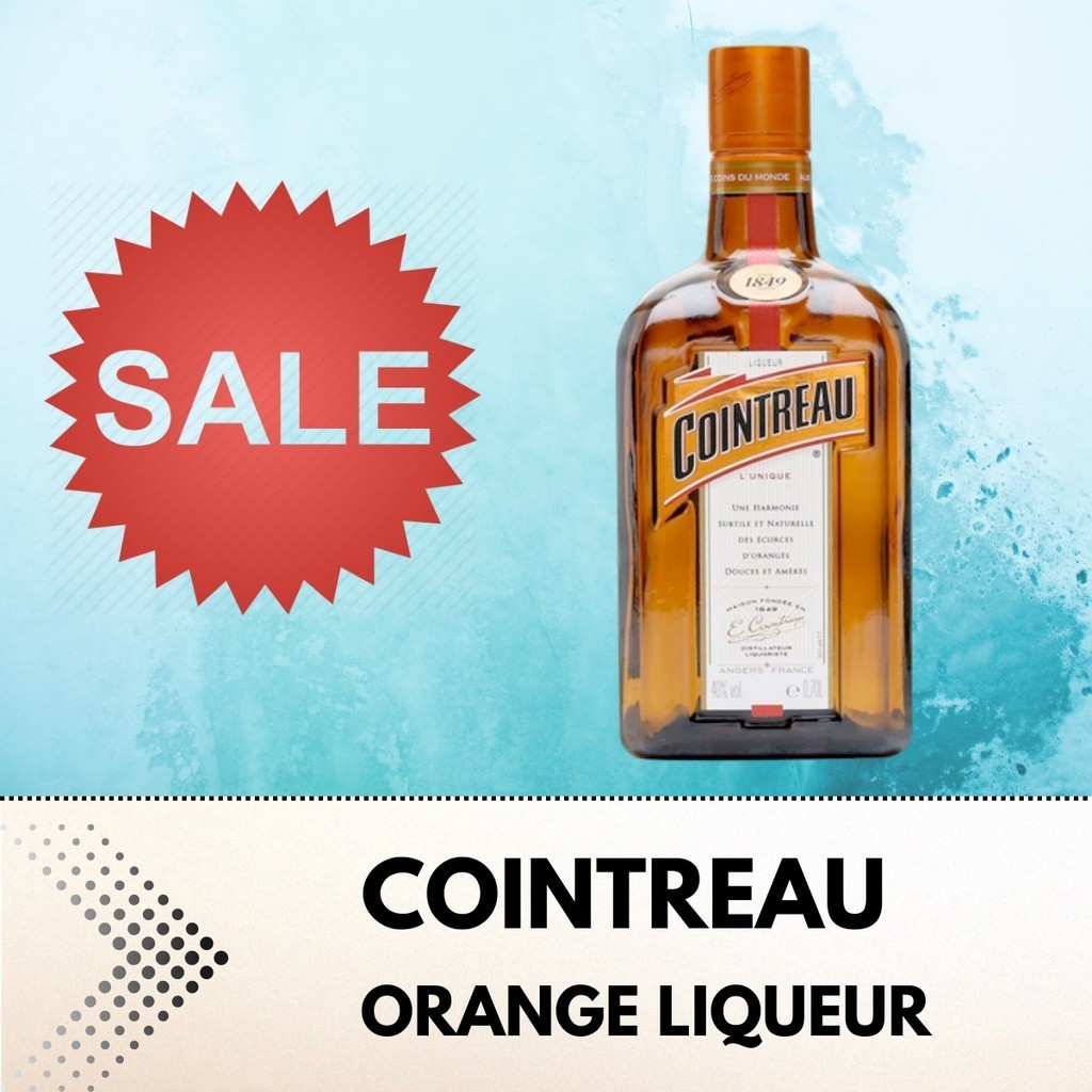 Cointreau Citrus and Triple Sec Liqueur 500ml (plastic bottle) | Shopee ...