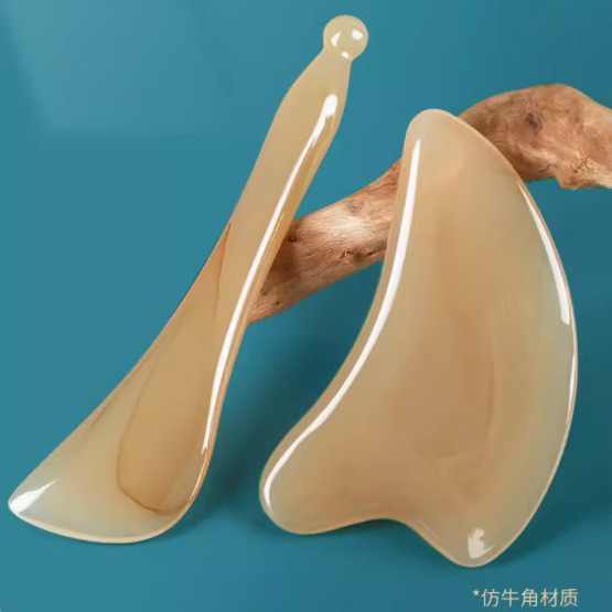 Skin Scraping Resin Gua Sha Massage Board Guasha Plate Face Eye SPA ...