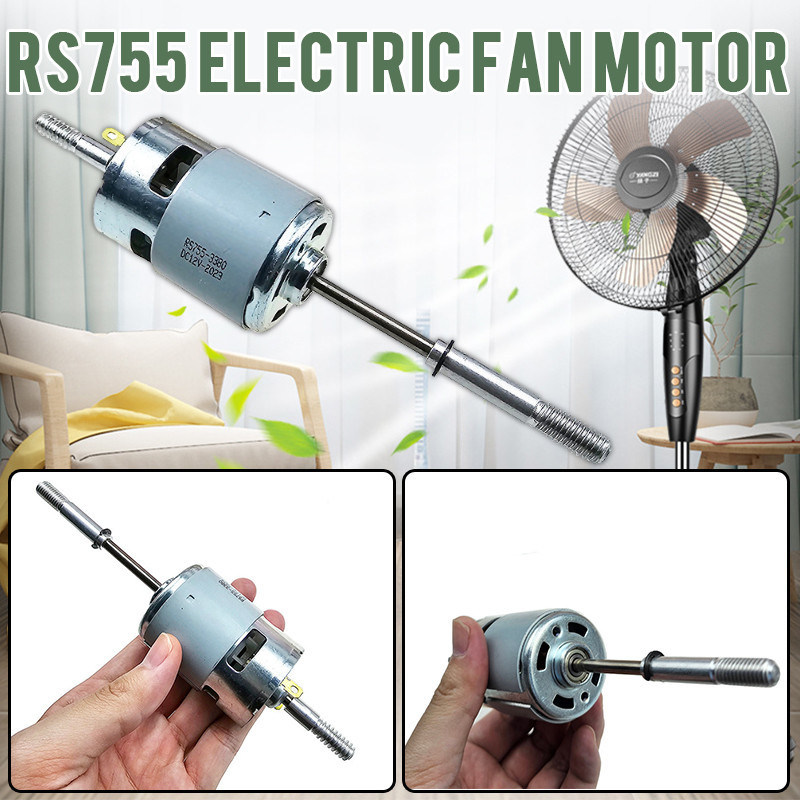 RS755 Motor 12V High Speed DC Motor Fan Motor Micro Motor Speed ...