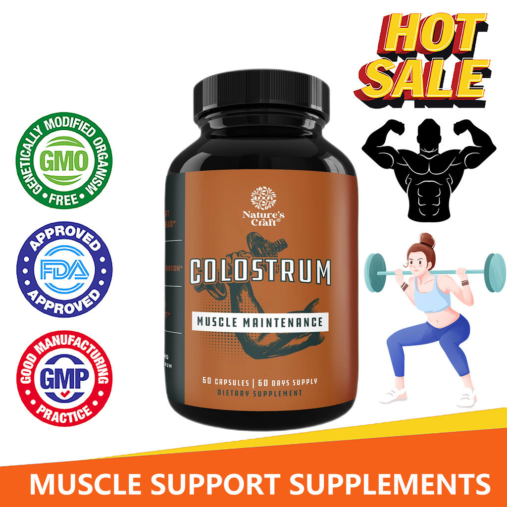 Bovine Colostrum Capsules with Immunoglobulin G - Bovine Colostrum ...