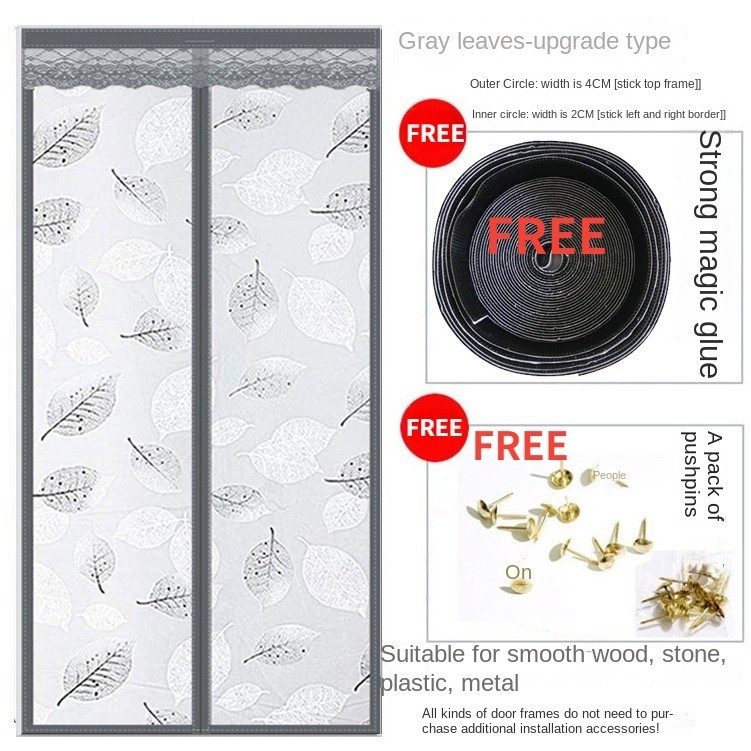 EVA door curtain, magnetic suction door curtain for blocking air ...