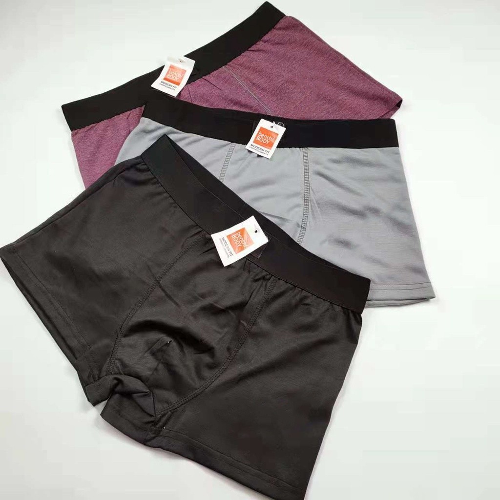Bench Men'S Boxer Brief Underwear Underpants Standard Size Improved ...