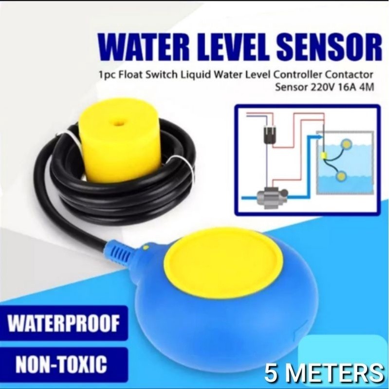IZUKI WATER TANK FLOAT SWITCH WATER LEVEL CONTROLLER 5METERS | Shopee Philippines