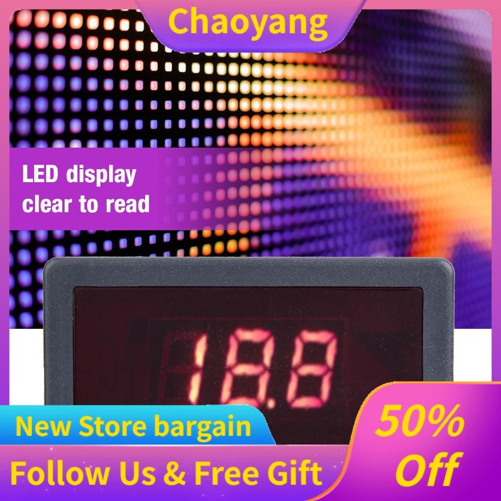 Chaoyangmall AC Voltage Display 0.56 Panel LED Digital Voltmeter Gauge ...